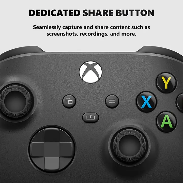 Xbox Carbon Black Wireless Controller