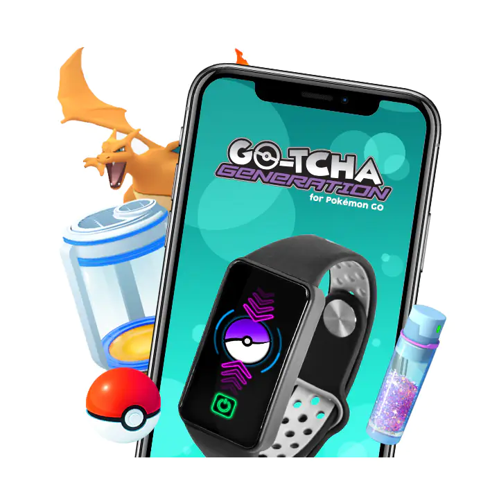 Go-tcha Generation Watch for Pokémon Go - Diamond Gray